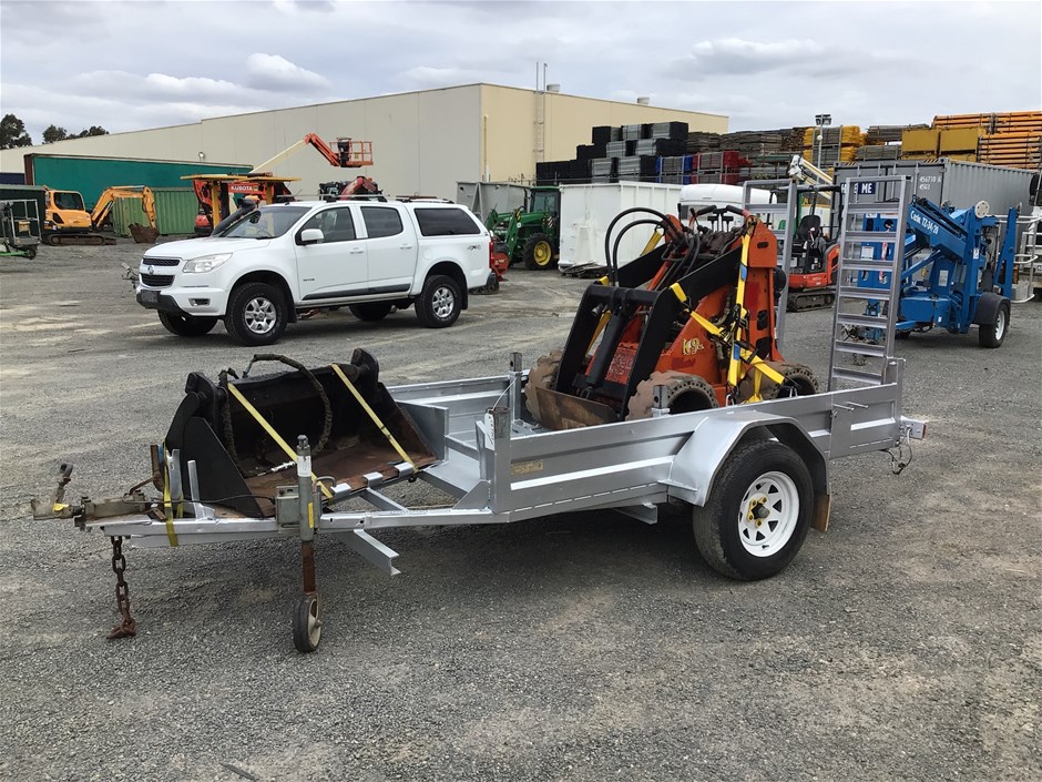 Dingo K-9 Mini Loader and Trailer Auction (0045-5047181) | Grays Australia
