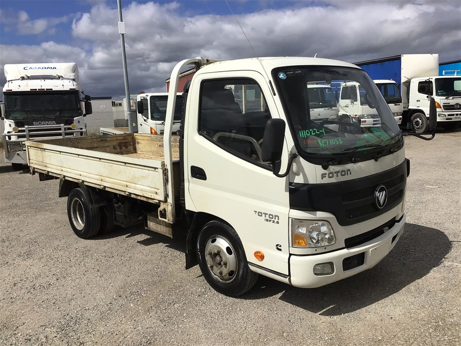 2015 Foton ISF 2.8 Tray Body Truck Auction (0001-3020834) | Grays Australia