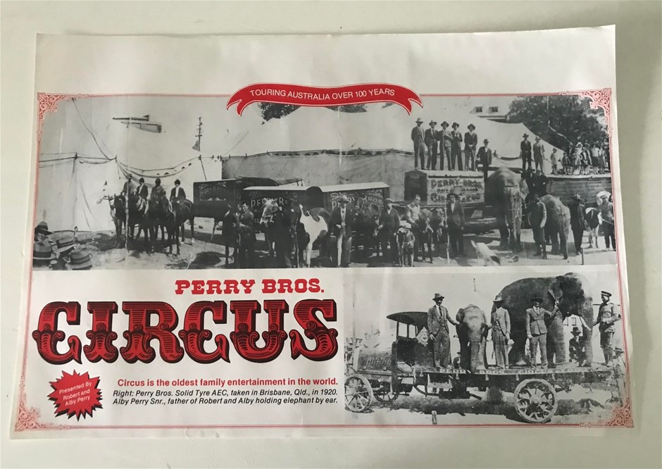 Perry Brothers Poster - Free Delivery Auction (0008-2541586) | Grays ...