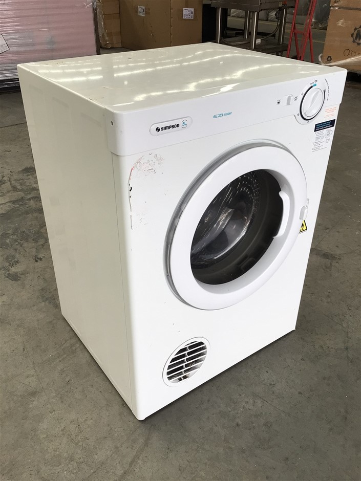 Simpson 5kg Clothes Dryer - Model SDV501 Auction (0008-3020935) | Grays ...