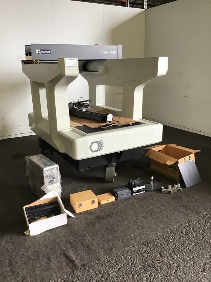 Sheffield D-28 Cordax Discovery III CMM Machine