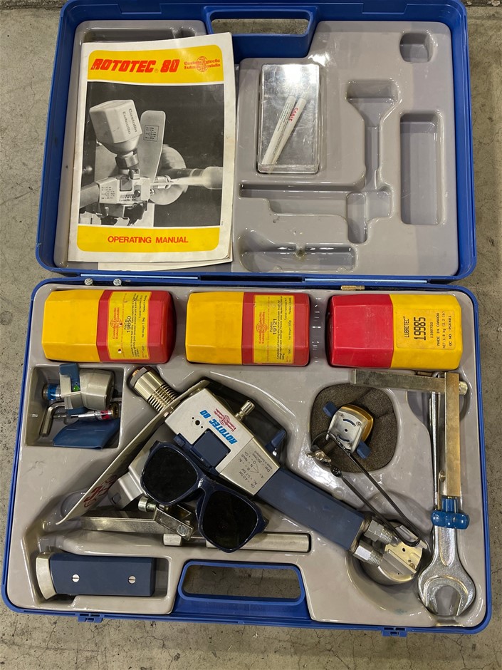 Rototec 80 Spray Welding Kit Auction (0095-5047620) | Grays Australia