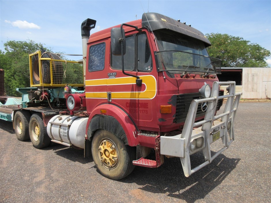 1993 Mercedes Benz 2435 Super Class 6 x 4 Prime Mover Truck Auction ...
