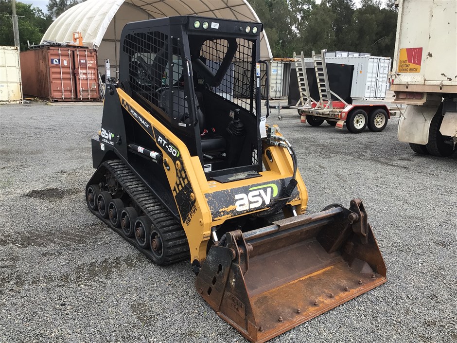 ASV RT30 Skid Steer Loader (Track) Auction (0014-5047678) | Grays Australia