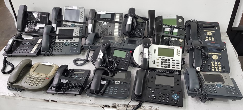 Bulk Pallet Of Approx 15 Cartons Assorted Office Telephones Auction ...