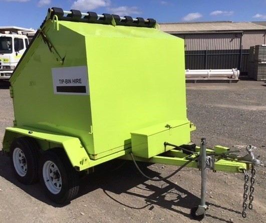Rubbish Bin Tipper Tandem Trailer (Pooraka, SA) Auction (0031-8014757 ...