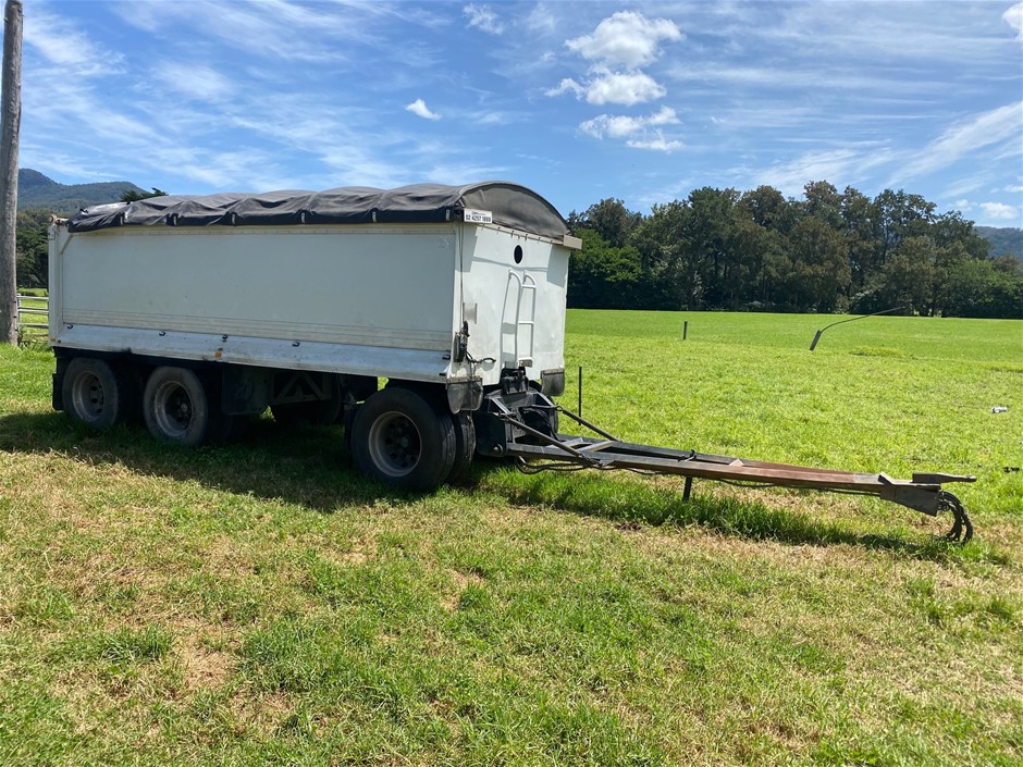 1998 Tefco Tri-Axle Super Dog Tipping Trailer Auction (0015-5047844 ...