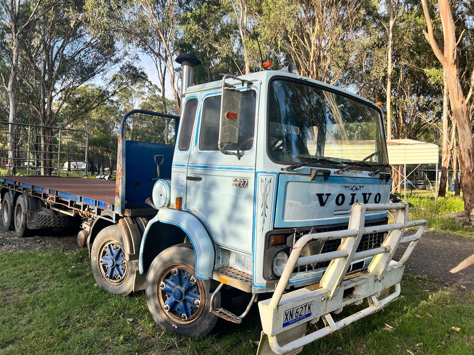 1982 Volvo F7 8x4 Table Top Truck Auction (0010-5047844) | Grays Australia