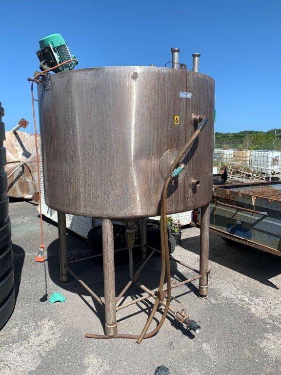 Stainless Steel Mixing Vat on Stand Auction (0060-5047844) | Grays ...