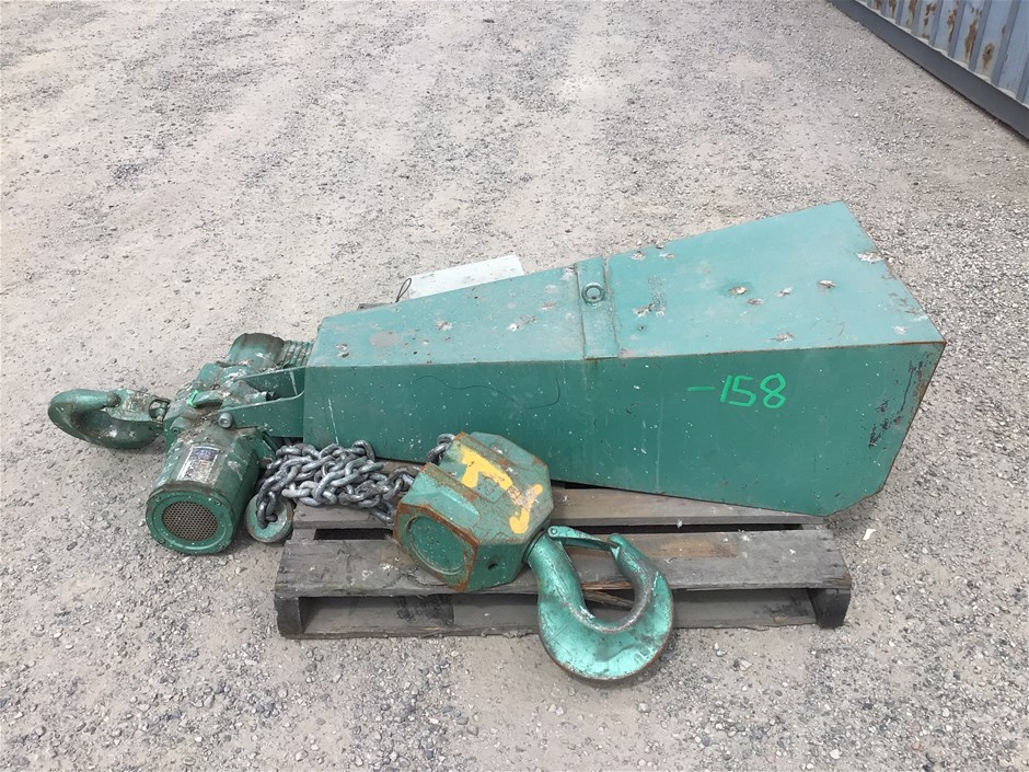 20 Ton Chain Hoist Auction (0029-3021928) | Grays Australia