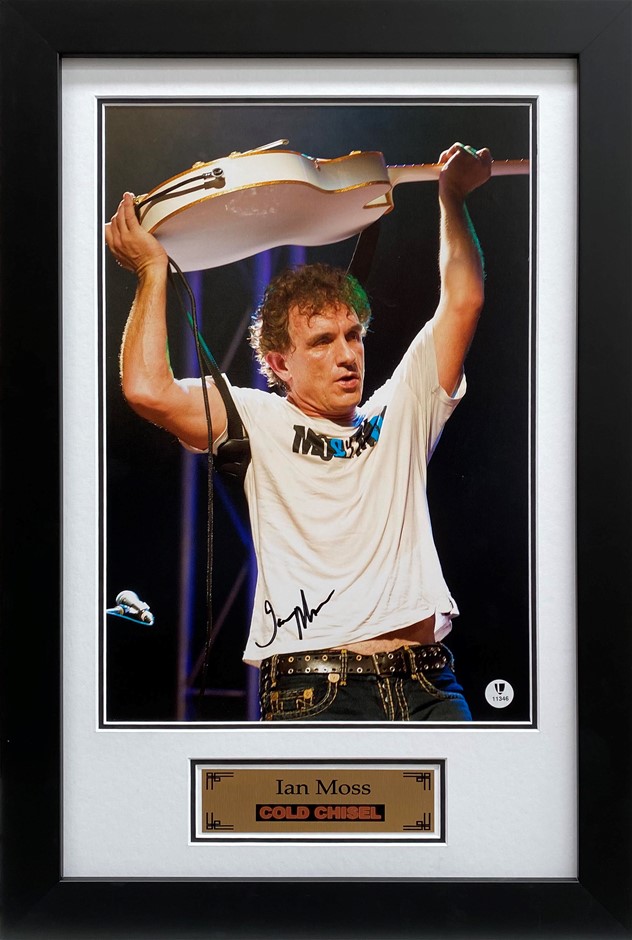 Ian Moss Cold Chisel Signed Photo Framed with COA Auction (0021-1309827 ...