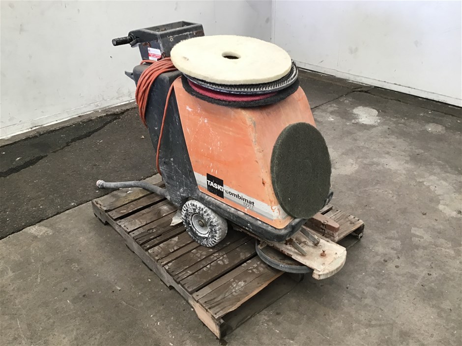 Taski Combimat 1000E Commercial Electric Floor Scrubber Auction (0009 ...