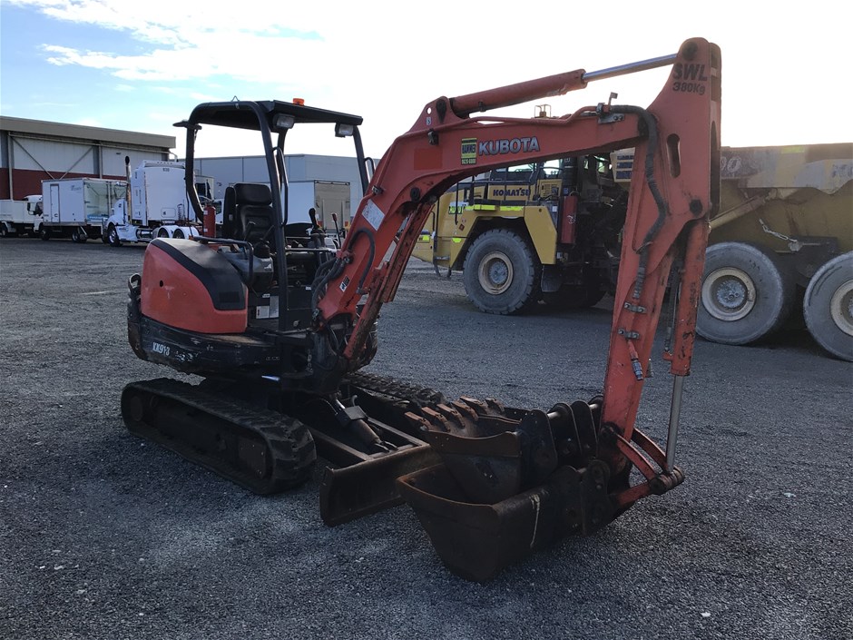 Kubota 3.5T KX91-3 Mini Excavator Auction (0002-5047785) | Grays Australia