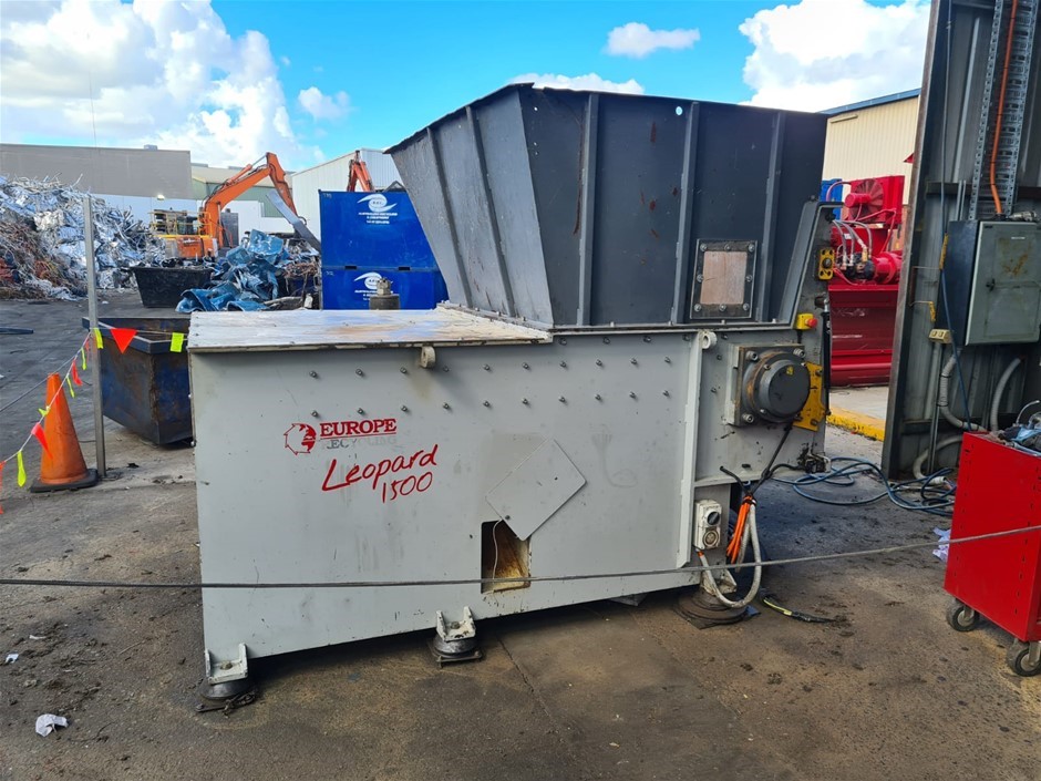 2016 Genox V1500 Single Shaft Shredder Auction (0002-7037481) | Grays ...
