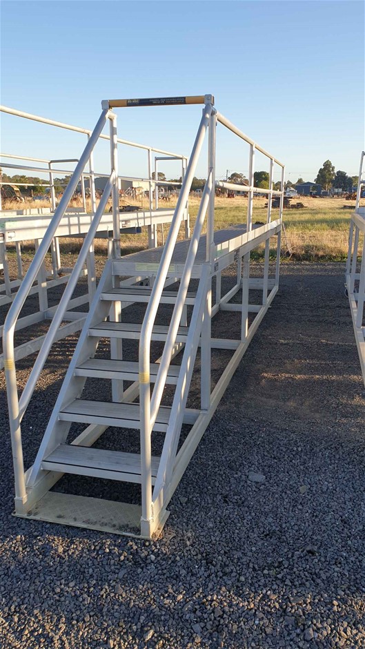 Alloy Walkway with Steps (No bolt) Auction (0009-3028910) | Grays Australia