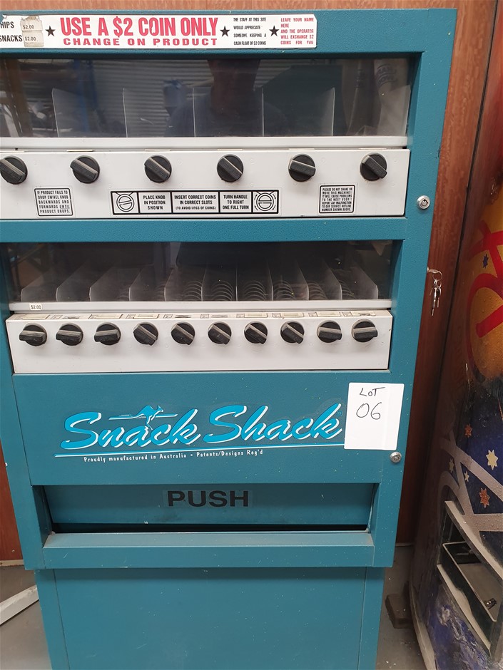 Snack Shack Vending Machine Auction (0017-3021511) | Grays Australia