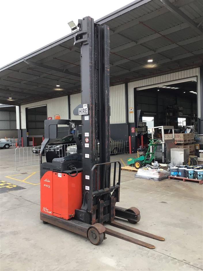 Linde R16 Reach Forklift Auction (0002-3021565) | Grays Australia