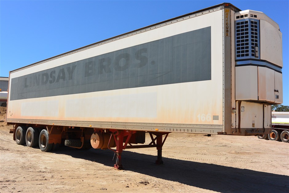 1998 Maxi-Cube Tri Axle Refrigerated Trailer Auction (0016-9030025 ...