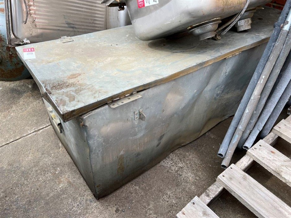 Galvanised Storage Box Auction (0110-3021566) | Grays Australia