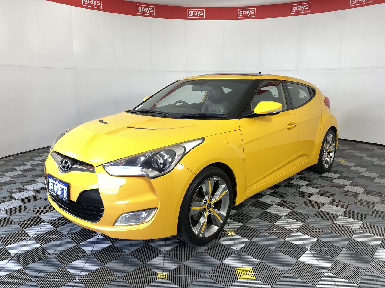 2012 Hyundai Veloster + FS Manual Coupe Auction (0001-9030335) | Grays ...