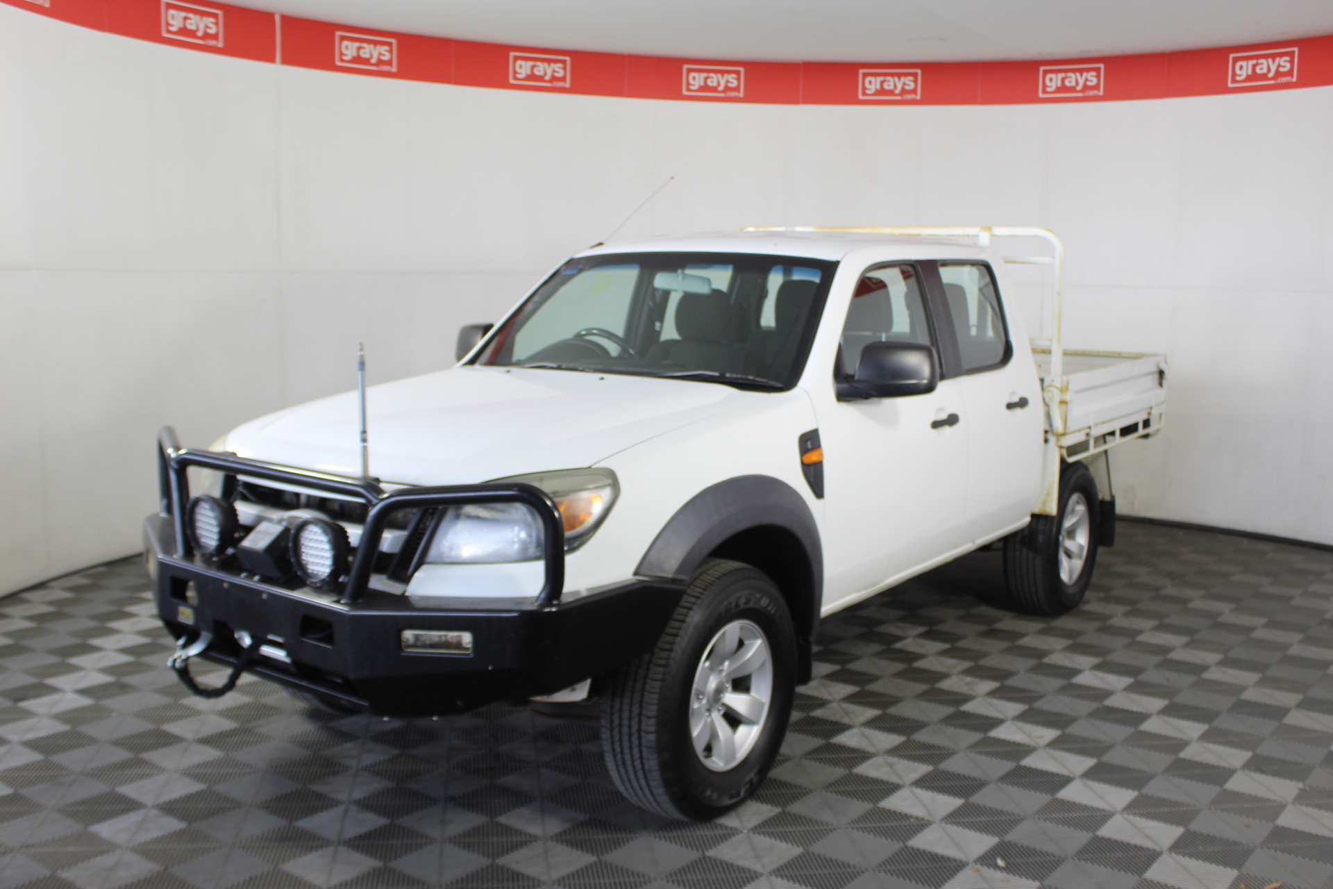 2010 Ford Ranger XL 4X4 PK Turbo Diesel Manual Crew Cab Chassis Auction ...
