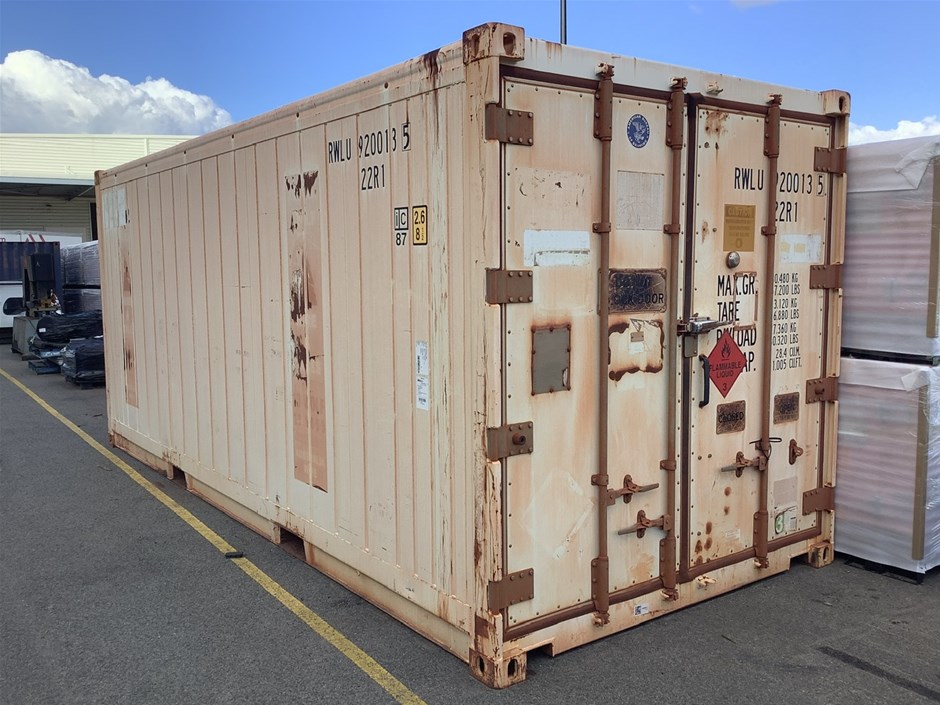 Royal Wolf 20’ Refrigerated Shipping Container Auction (0002-9030793 ...