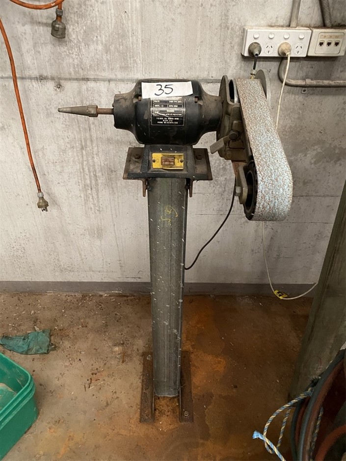 6 Inch Industrial Bench Grinder Auction (0040-7038208) | Grays Australia