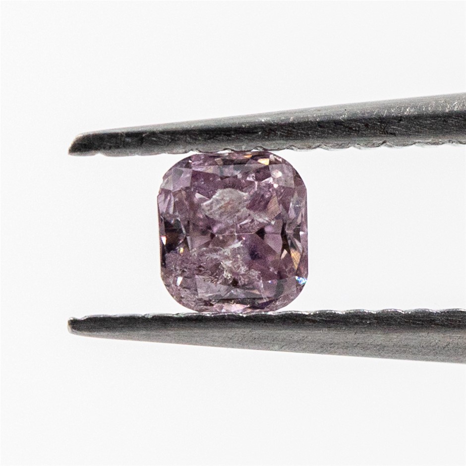 0.13ct Sensational Untreated Purple-Pink Diamond Auction (0001-2543095 ...