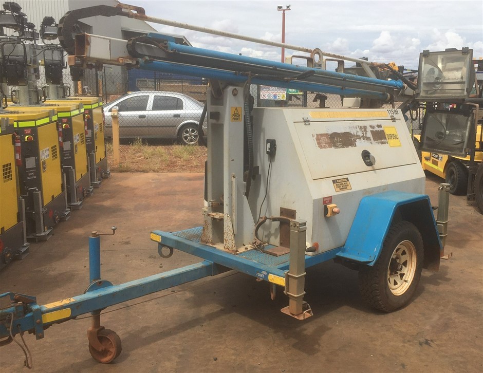 2011 Briteforce LS6K Lighting Tower - 6,000w (Karratha) Auction (0039 ...