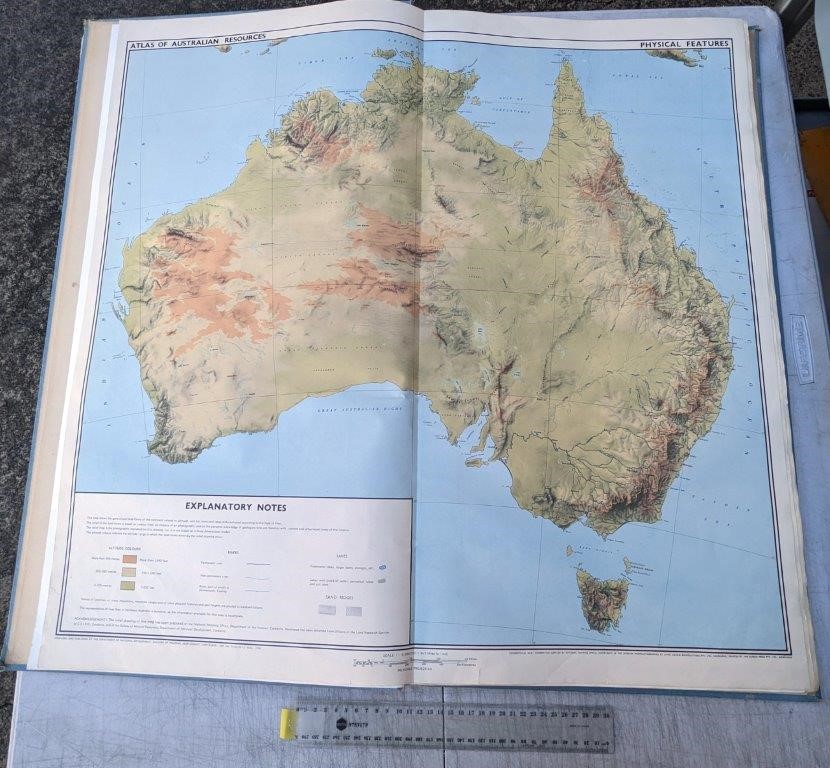 Atlas of Australian Resources Vintage Maps - DELIVERY AVAILABLE Auction ...