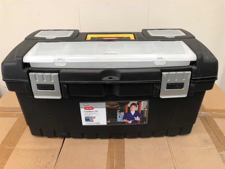 Pro Keter Tool Box 22 Auction (0198-3021686) | Grays Australia