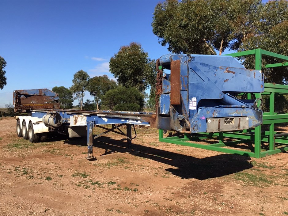 1996 Steelbro SBS Triaxle Side Lifter Trailer Auction (0004-3022625 ...