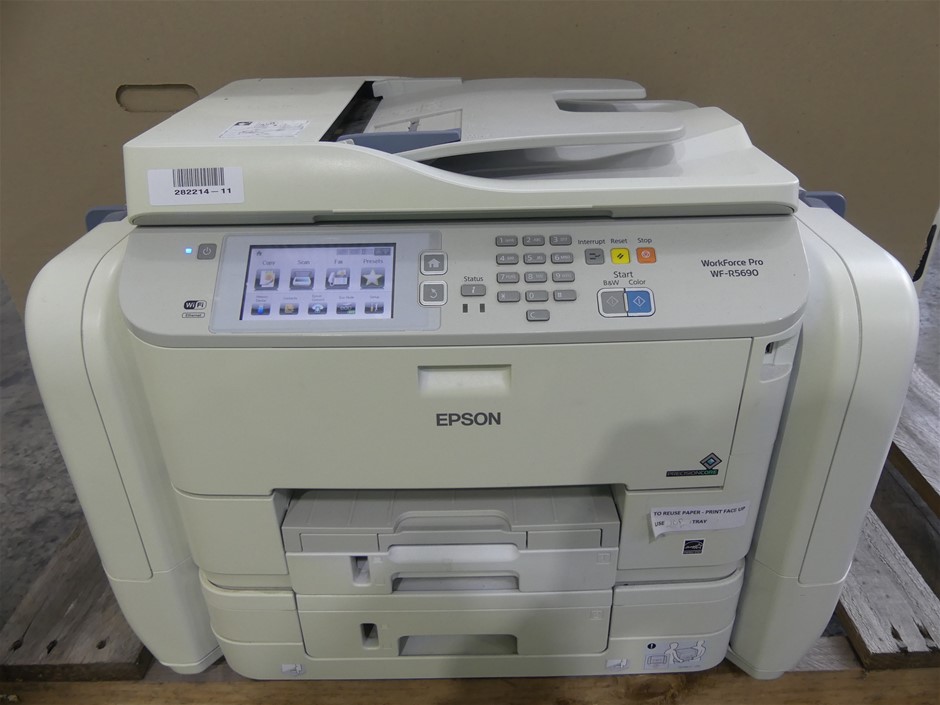 Epson WorkForce Pro WF-R5690 Printer Auction (0011-5049148) | Grays ...