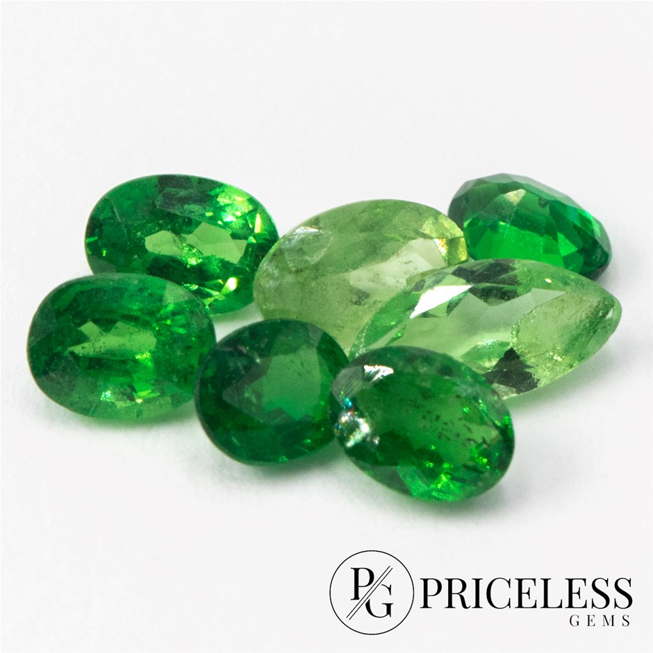 1.50ct Unbelievably Rare Tsavorite Garnet Parcel Auction (0003-2543663 ...