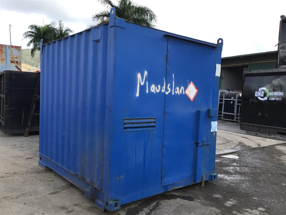 9 Cubic Meter Bunded Container Auction (0058-7039436) | Grays Australia