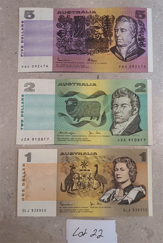 Australian paper banknote Group Auction (0022-7123152) | Grays Australia
