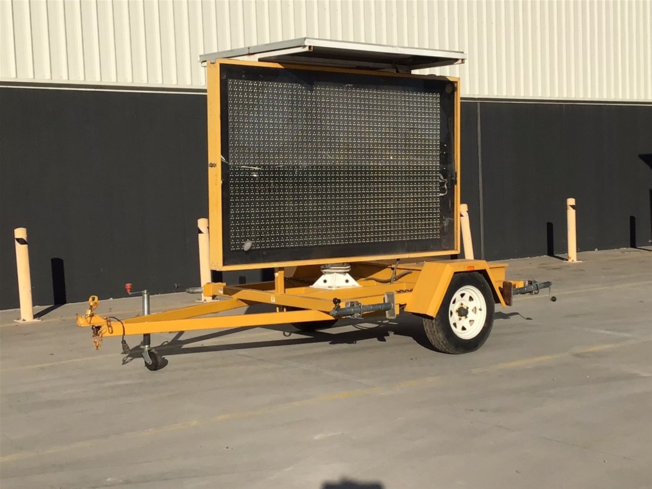 Mobile LED Sign Board Auction (0002-3022086) | Grays Australia