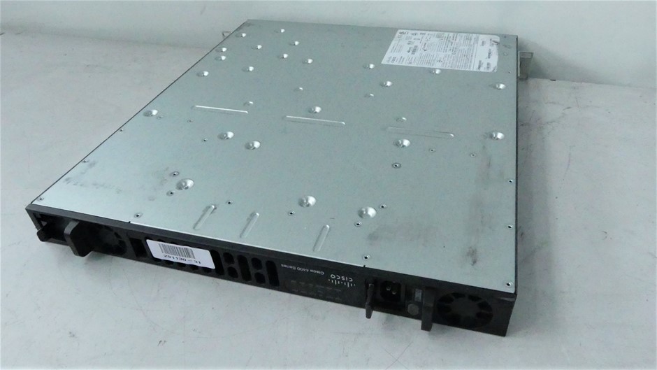 Cisco 4400 Series ( ISR4431/K9 V01 ) Integrated Services Router Auction ...