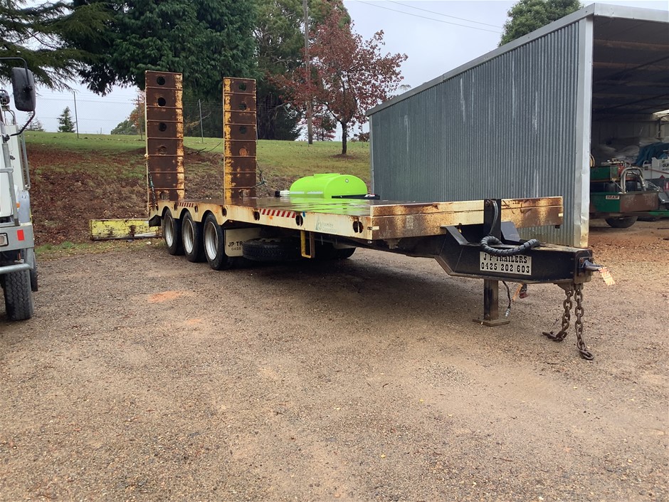 2013 JP Trailers Tri-Axle Beavertail Tag Trailer Auction (0001-5048865 ...