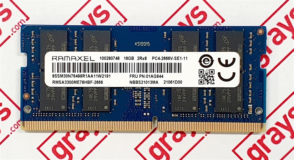 Ramaxel 16gb Pc4 2666v Sodimm 260pin Ddr4 Laptop Memory Module Auction 0045 2187028 Grays
