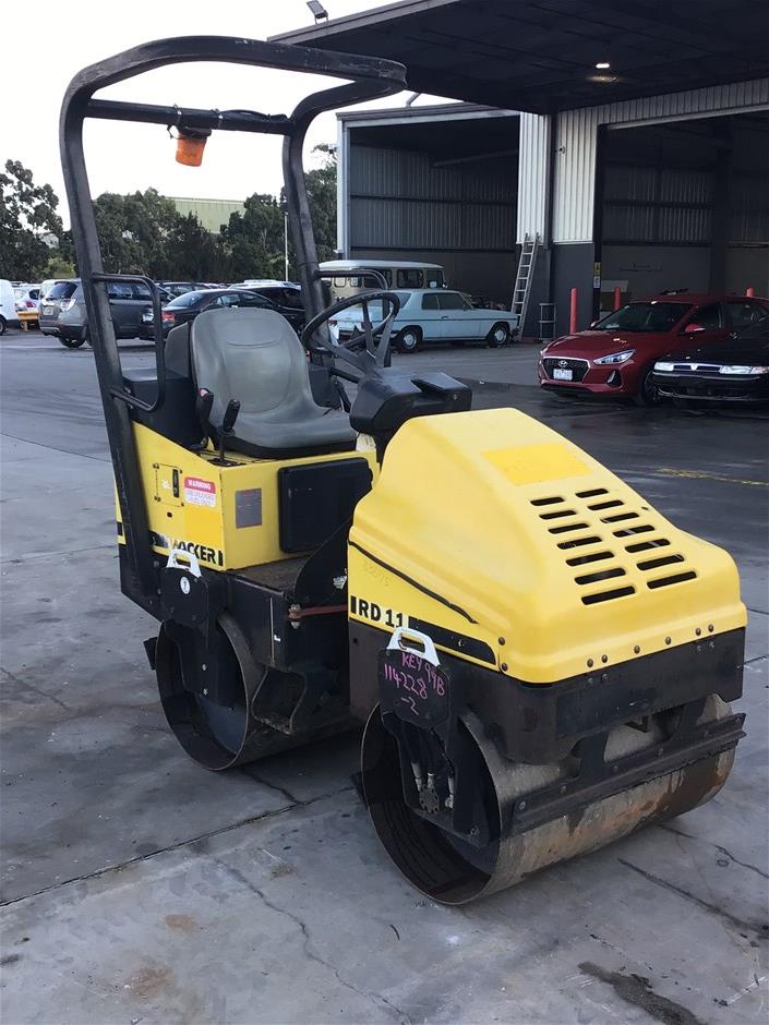 Wacker RD11A Smooth Drum Roller Auction (0004-3022194) | Grays Australia