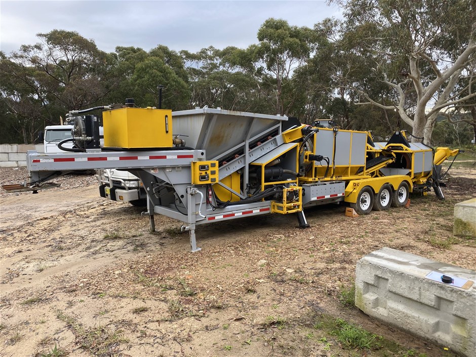 2017 Lankota Portable Trommel, Screening and Processing Plant Auction ...