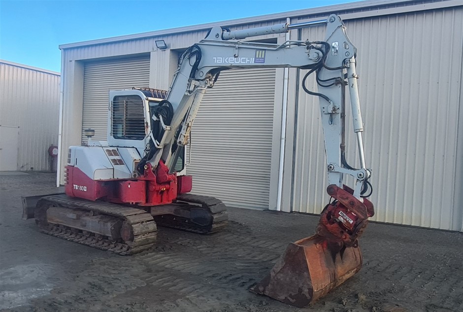 Takeuchi TB180FR Mini Excavator Auction (0002-8015332) | Grays Australia