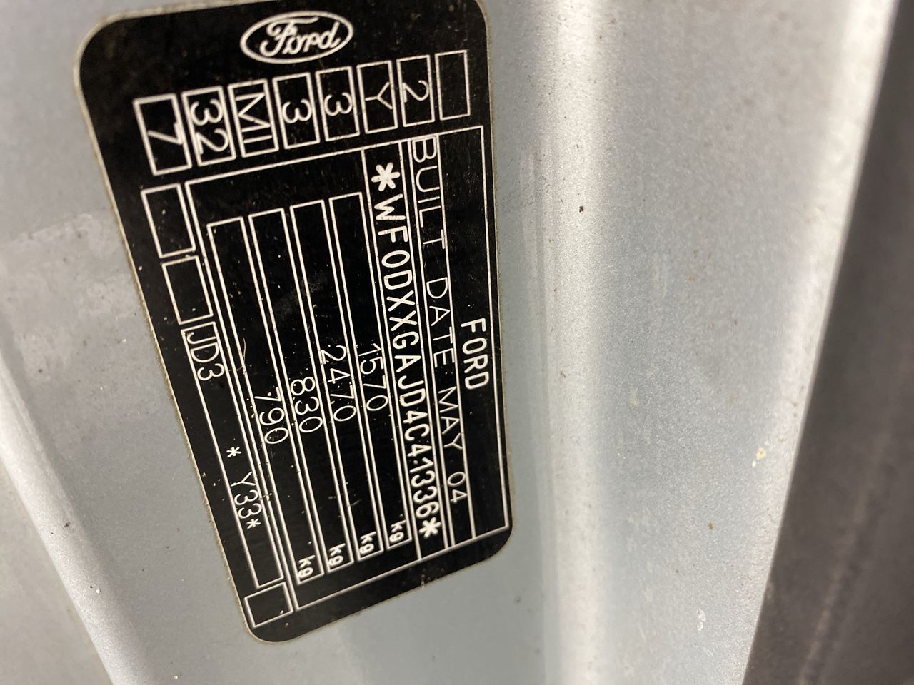Ford Fiesta Paint Charts, 51% OFF | www.pinnaxis.com
