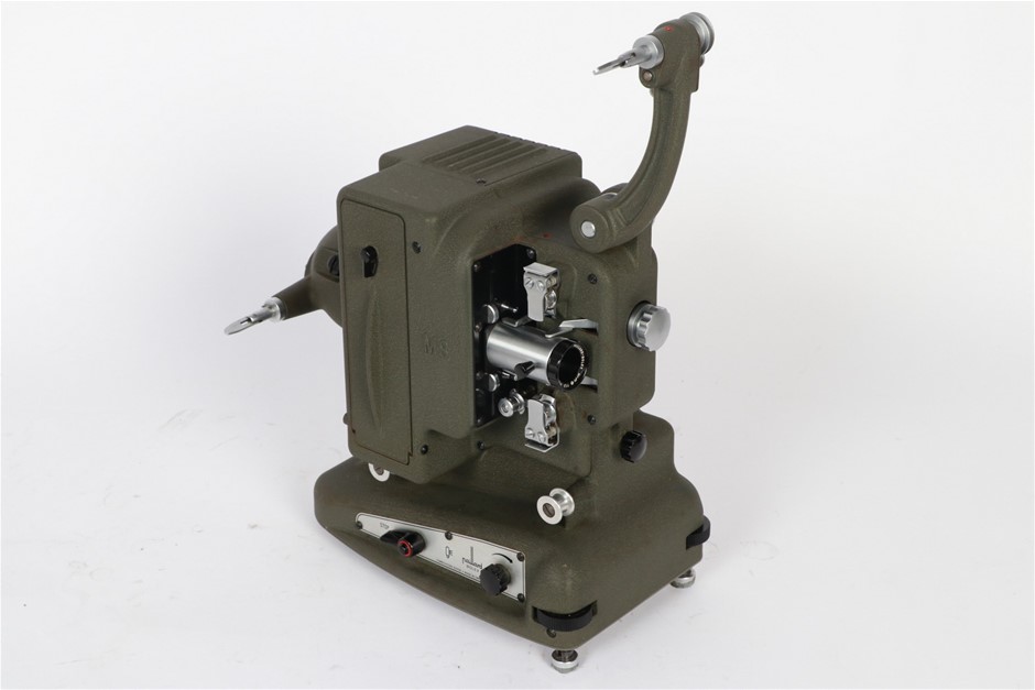 Bolex Paillard M8 Film Projector with Case COLLECTORS ITEM Auction ...