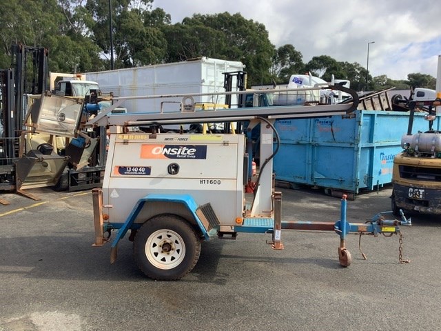 2011 Briteforce Lighting Tower Single Light Tower Trailer Auction (0032 ...