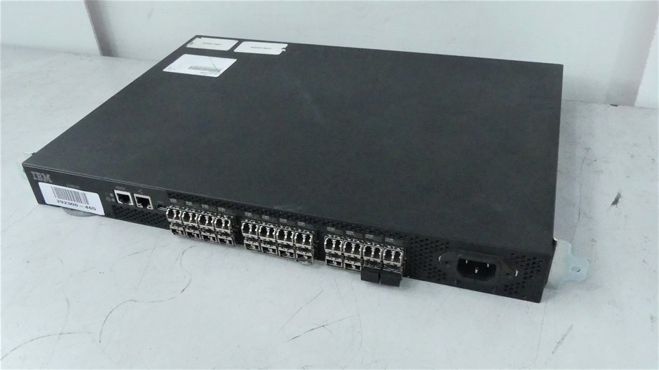 IBM 2498-B24 System Storage SAN24b 8GB 24 Port Fibre Channel Switch ...