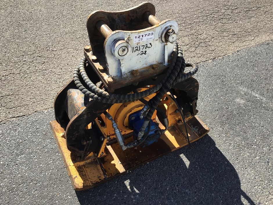 Unbranded Excavator Hydraulic Plate Compactor Auction (0028-7039632 ...