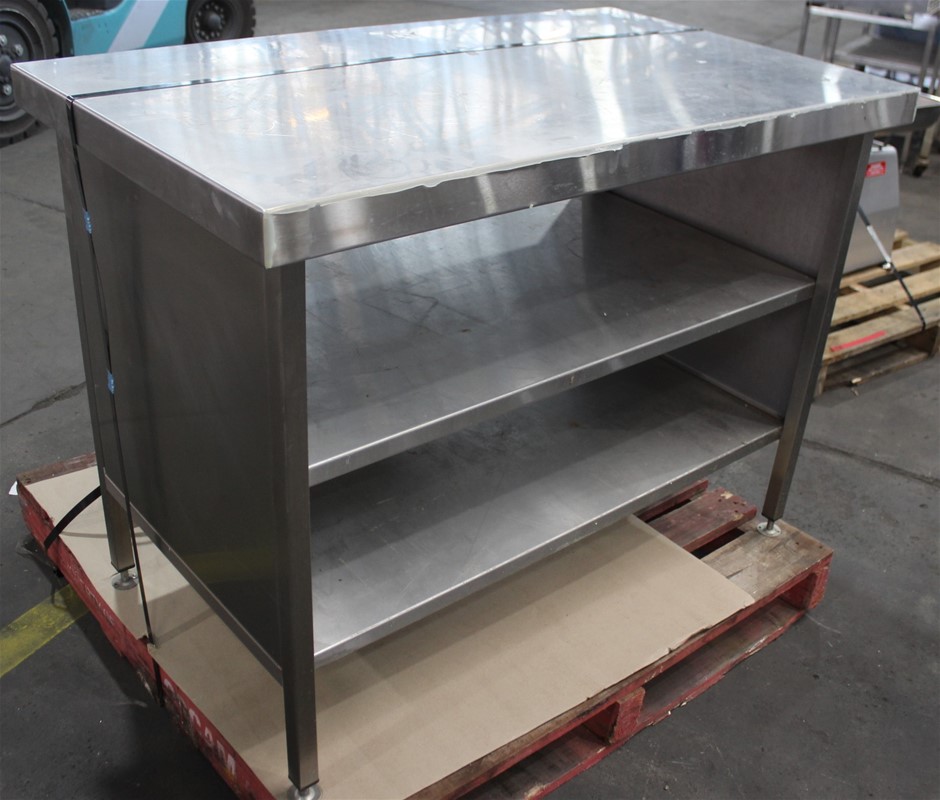 Stainless Steel Food Preparation Bench Auction (0041-5049589) | Grays ...