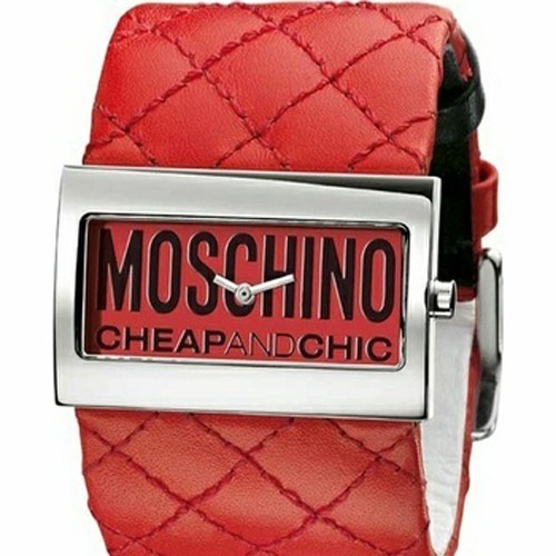 Buy Moschino Watch - Red Face | Grays Australia